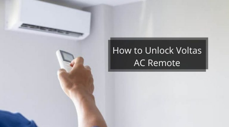 How to Unlock Voltas AC Remote - Simple Remote Unlocking Guide